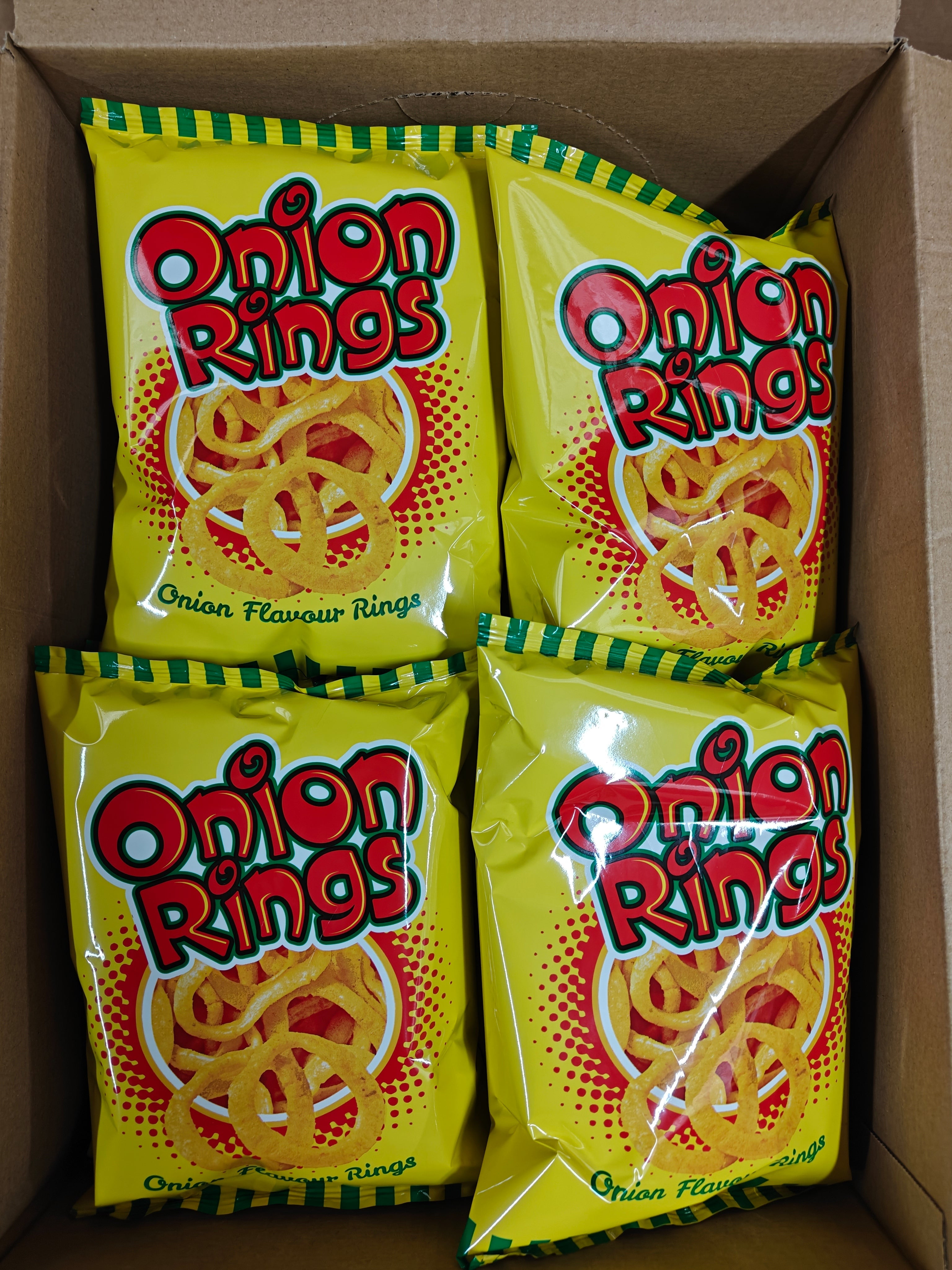 Onion Rings Full Box 20 x 26g — Golden Wonder | Party Sweets